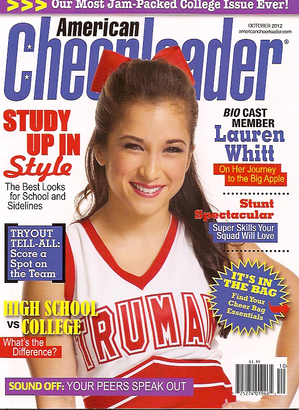 beau branding: Make Me Chic in the news... American Cheerleader October '12