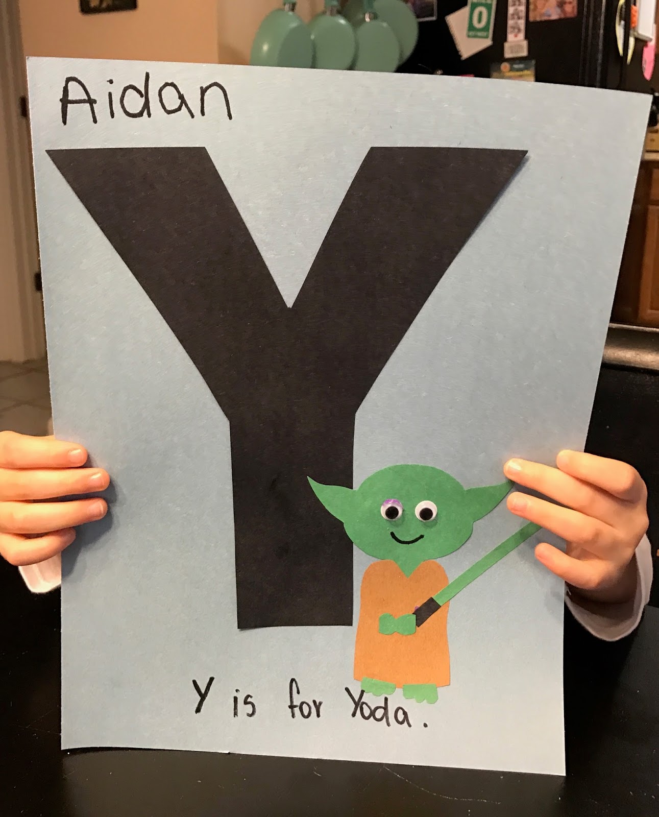 Serendipitous Discovery: Toddler Fun, Week 22: Star Wars Week! Letter Y ...