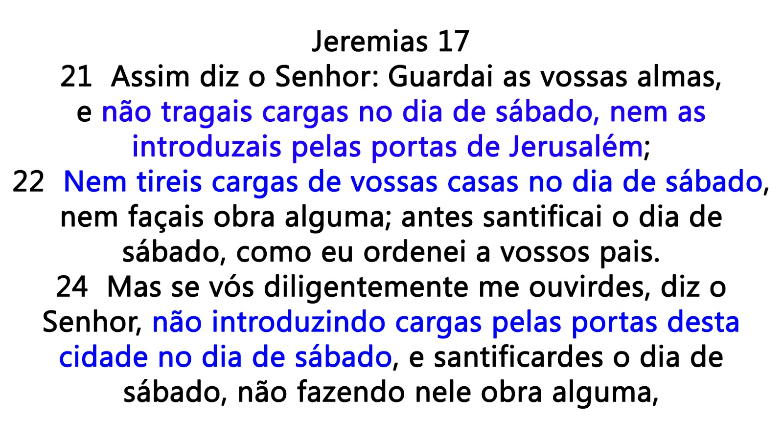 Weydson Bíblia: Jesus quebrantou o sábado