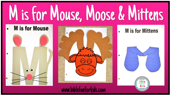 Bible Fun For Kids: Preschool Alphabet: M is for Moses & Miriam