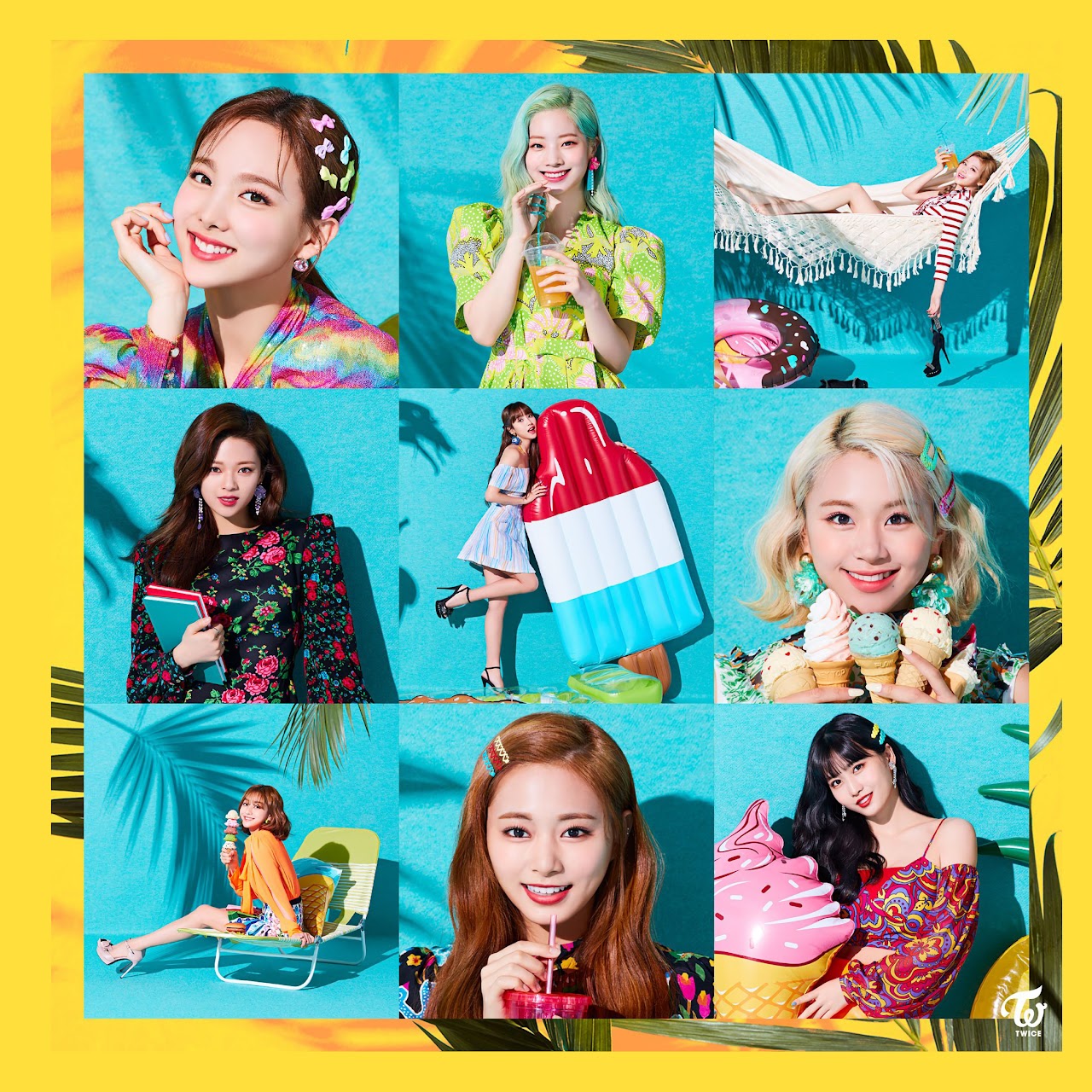 TWICE, Happy Happy, Members, 4K, #72 Wallpaper iPhone Phone