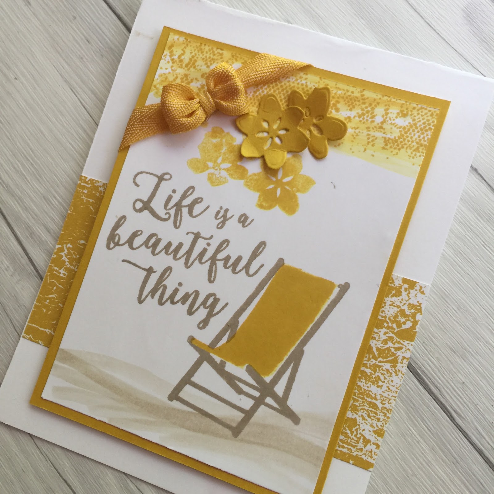 Colorful Seasons Summer card using Stampin' Up! set | Stamped Sophisticates