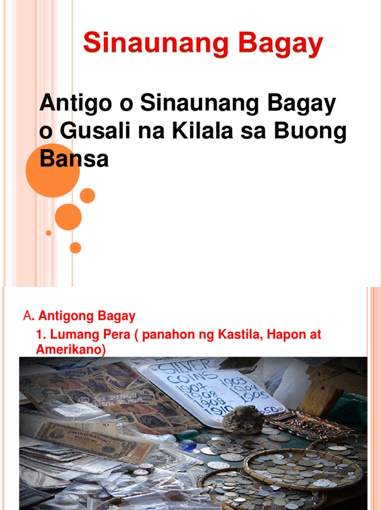 mga sinaunang bagay - philippin news collections