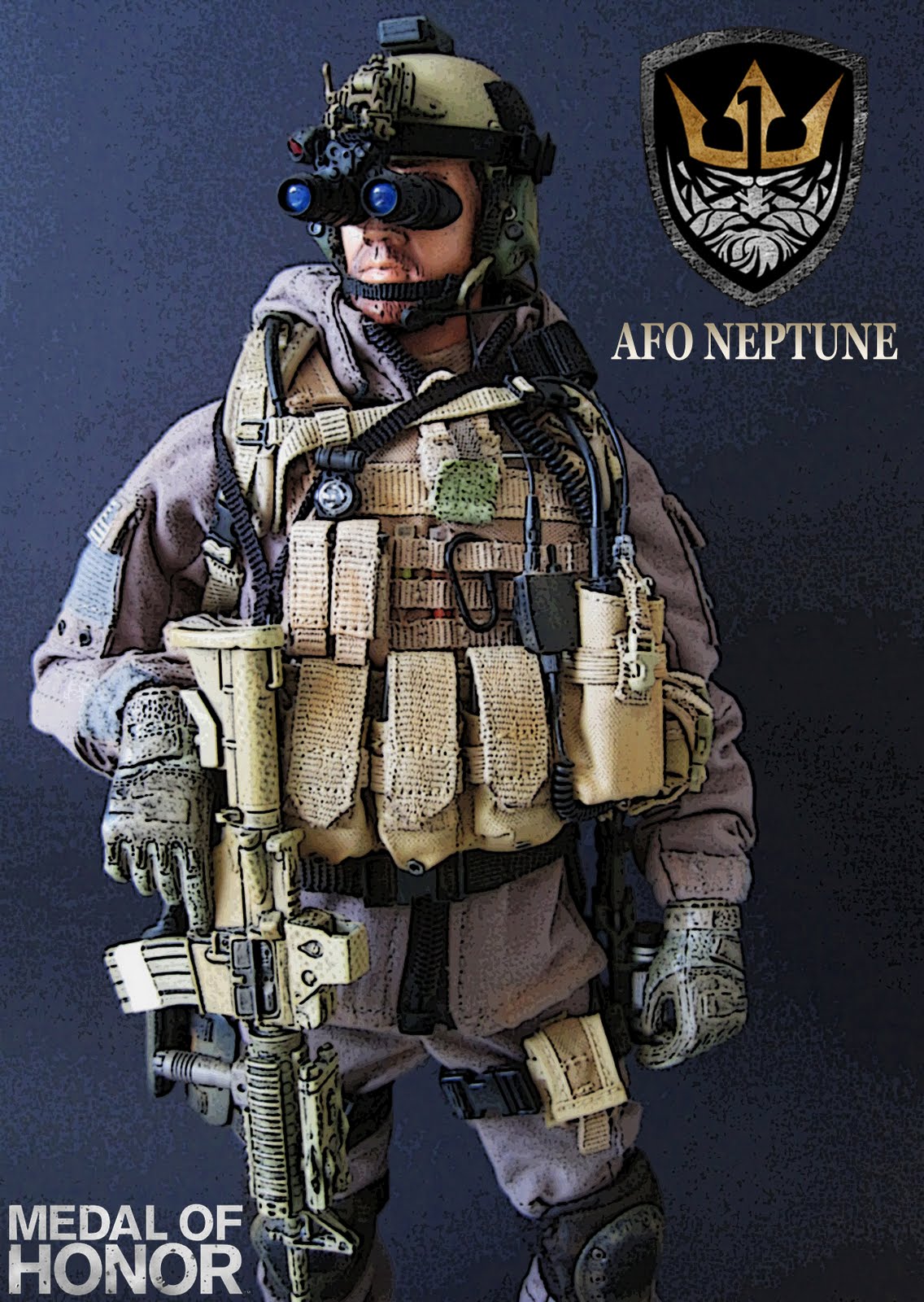 FrankCQB 1/6 Figures: AFO NEPTUNE (MOH Tier 1)