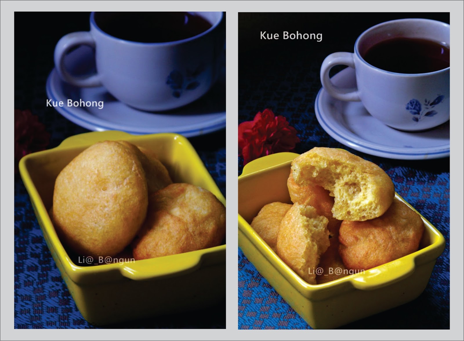 kue bohong,kue ini enak dicelupin ke teh susu, kopi amboiii nikmatnya...