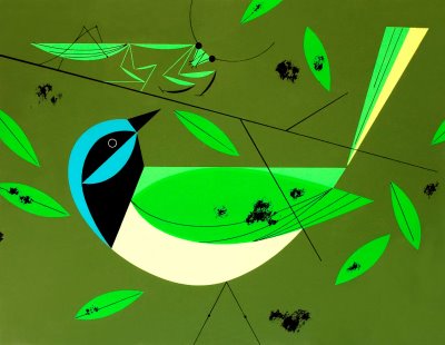 Mrs. Knight's Smartest Artists: 100th post: Charley Harper bird collage