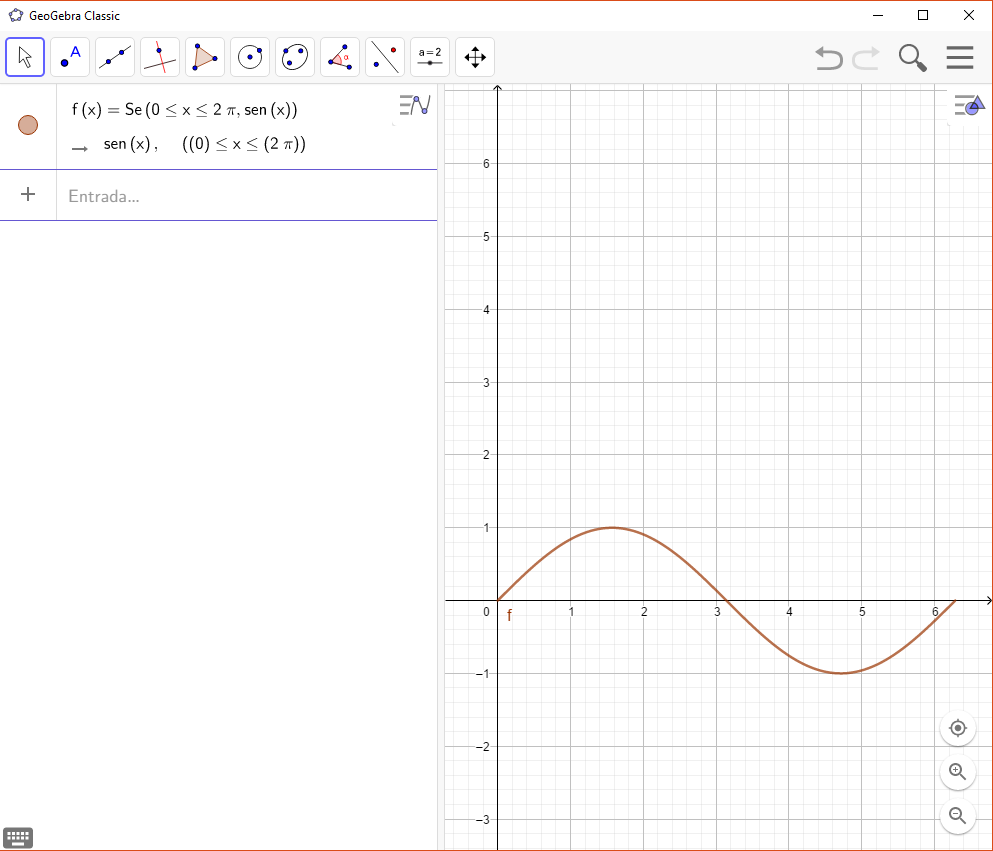 GeoGebra - Comando Função - Mais Tecnologia e Informação.