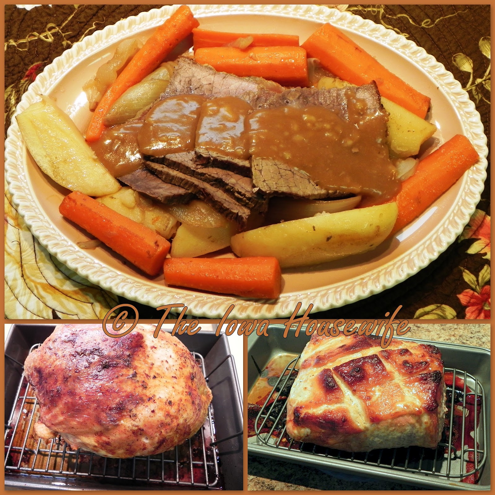 The Iowa Housewife: Use It Up...Bits of Meat in Turnovers, Rolls and PIes