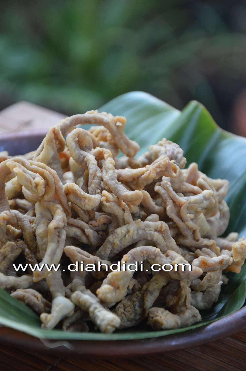 Diah Didi's Kitchen: Keripik Usus Homemade..Enak..Renyah dan Gurih..^^