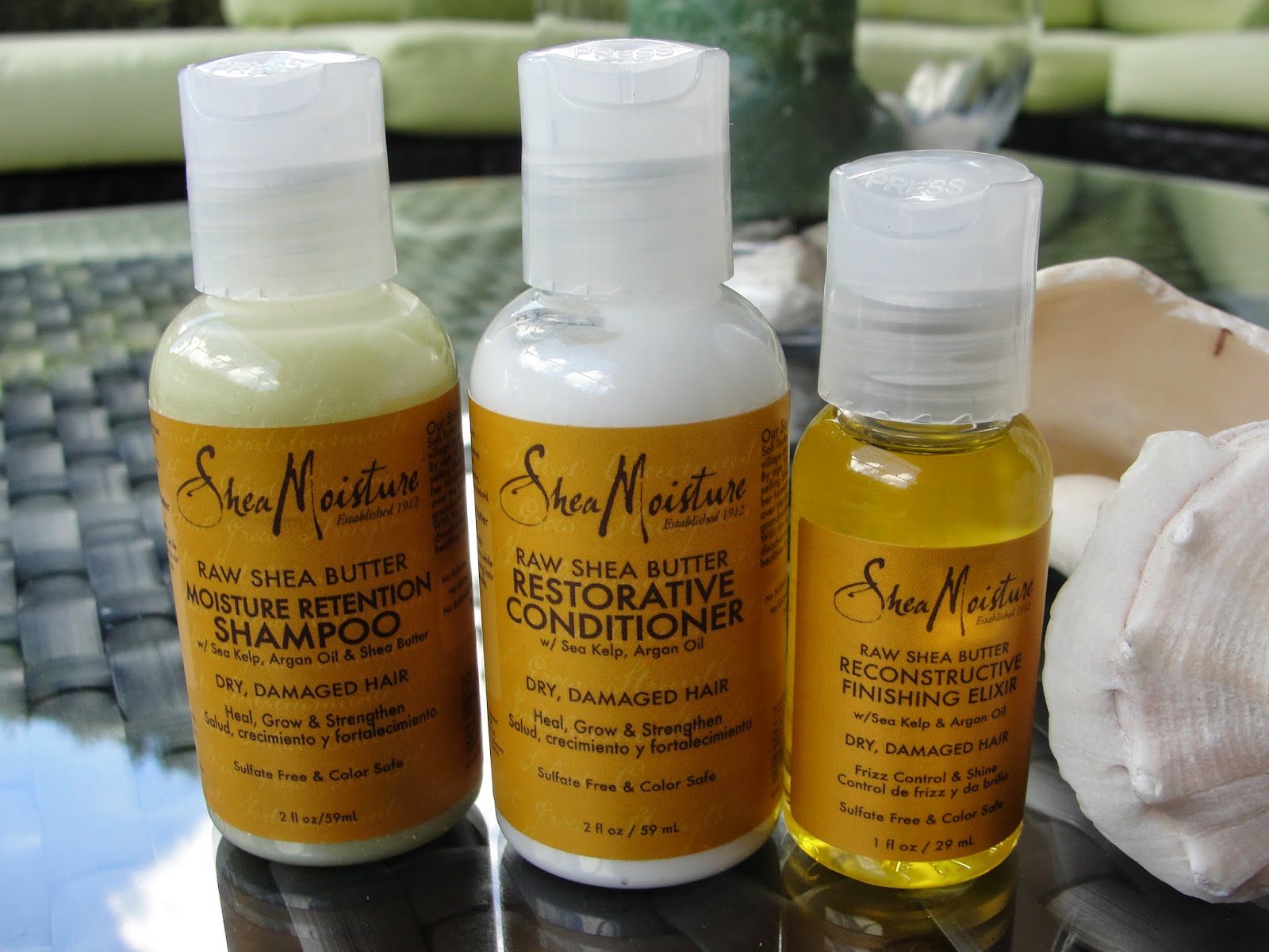 Shea Moisture Hair Color review /Light blonde