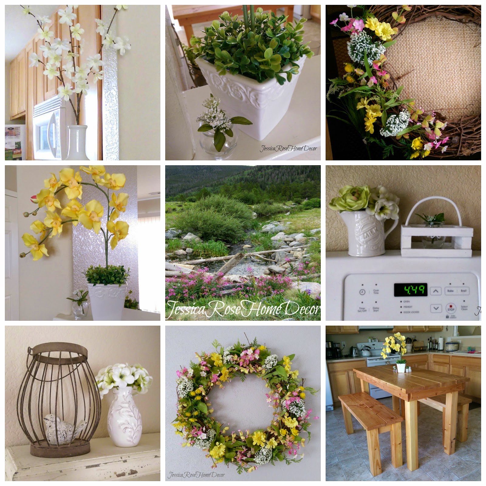 JessicaRose Home Decor: 3 DIY Tutorials for the First Day of Spring!