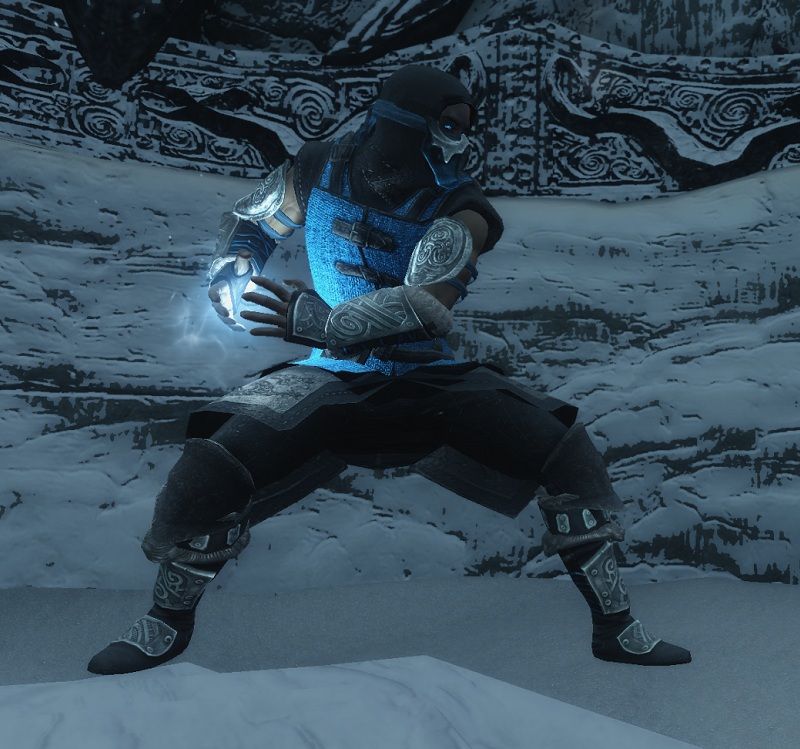 The Cryomancer - Mortal Kombat Sub-Zero Armor ~ Eskyrim