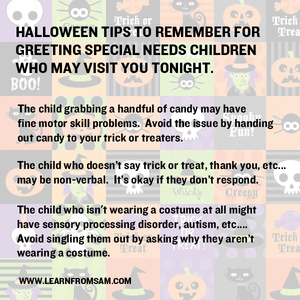 Having an Autism Friendly Halloween - I Love ABA!