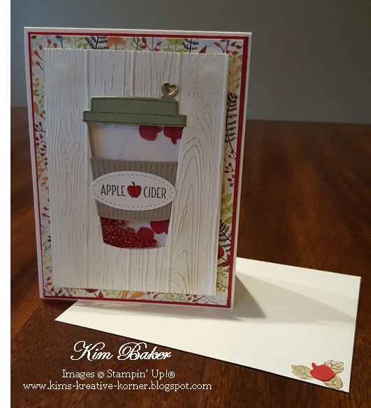 Kim's Kreative Korner: Apple Cider Card
