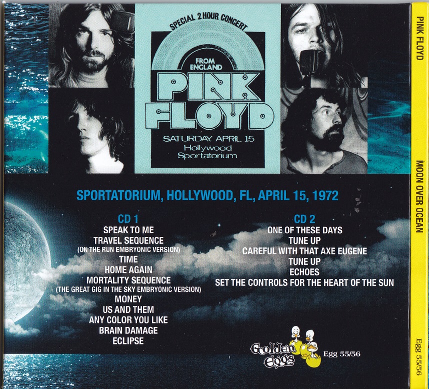 T.U.B.E.: Pink Floyd - 1972-04-15 - Hollywood, FL (FLAC/AUD) "Moon Over ...