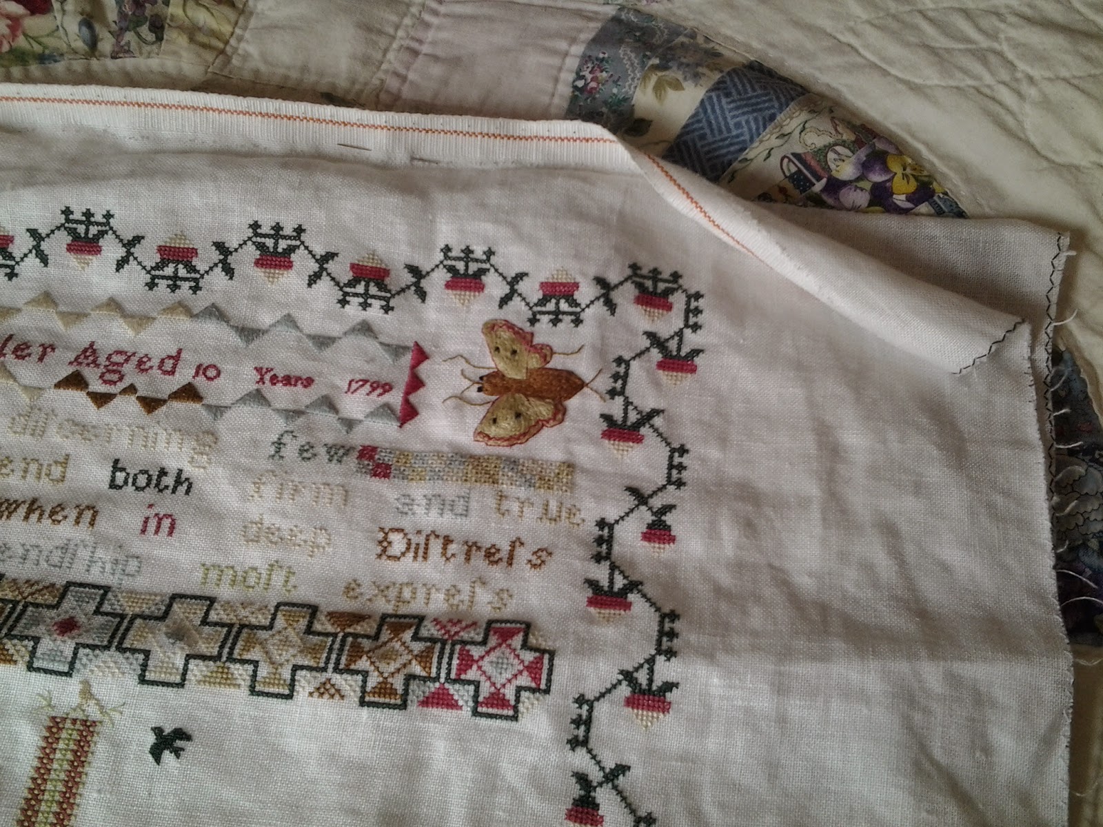 Sampler Lovers Blog: Jane Ballard Jumped Into My Hands