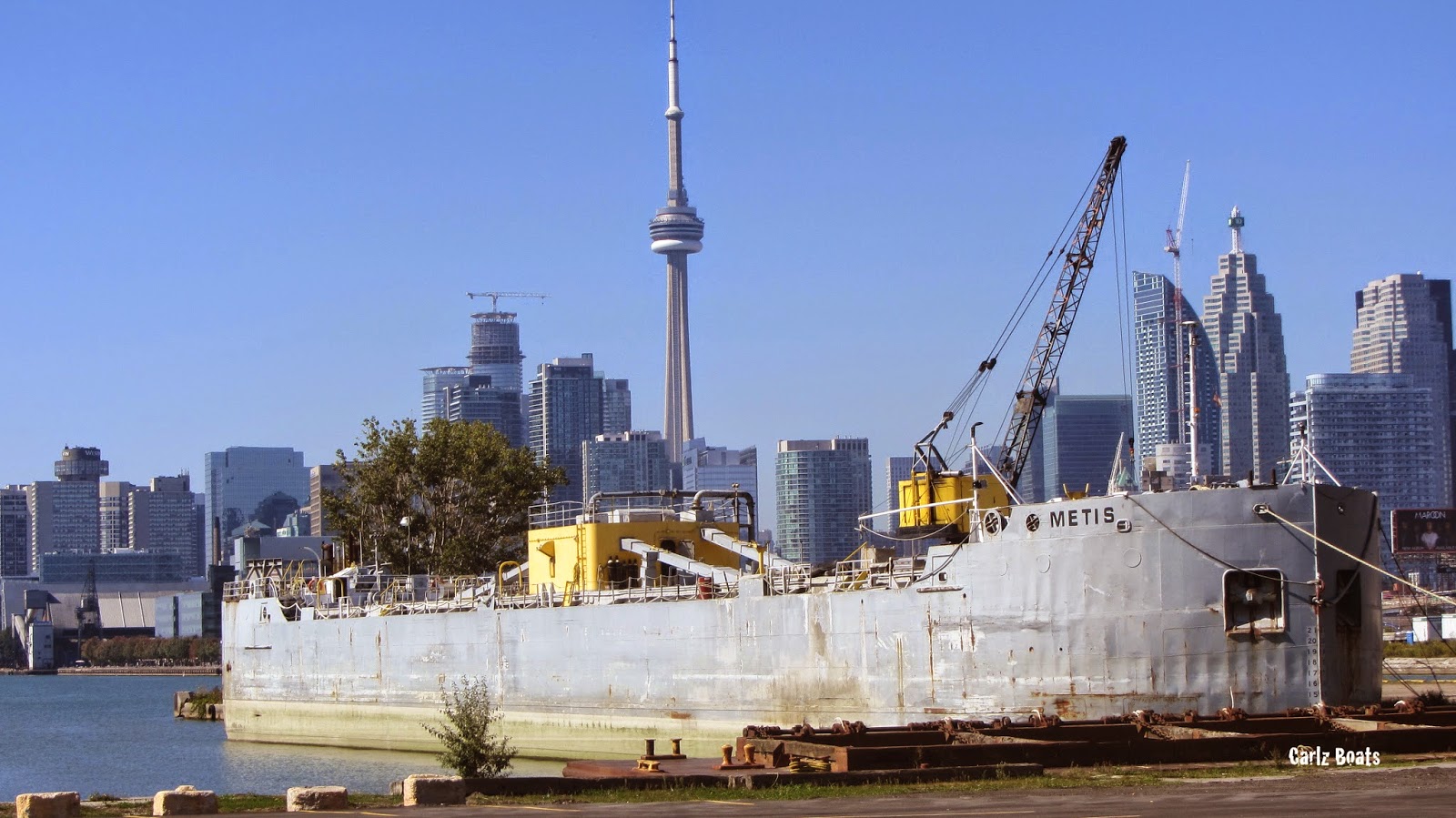 Carlz Boats: Cement Barge MÉTIS