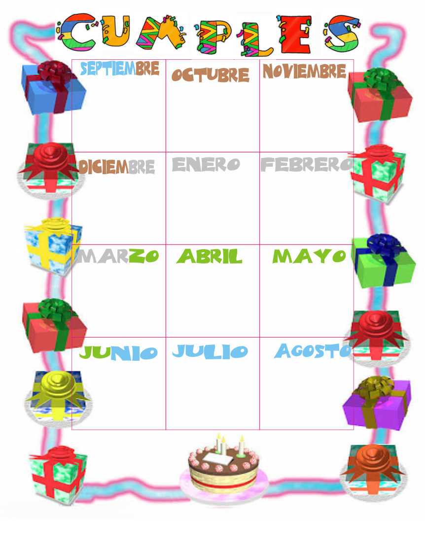 Con mi toque personal: CUMPLEAÑOS