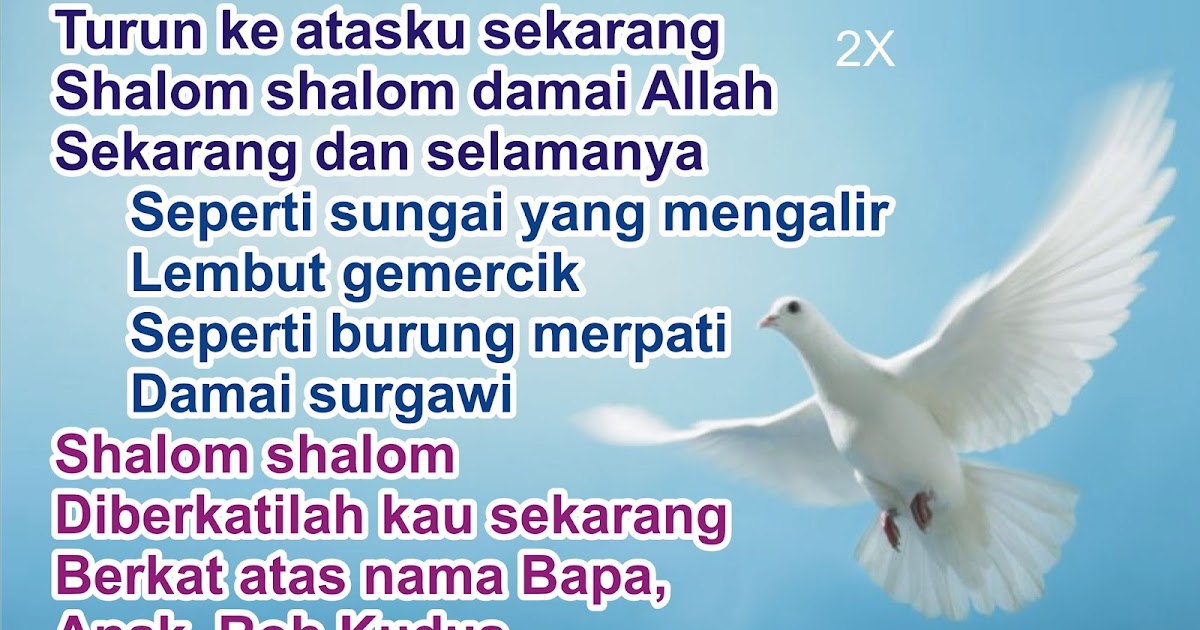 Lirik Lagu Pujian Rohani Kristen Sekolah Minggu Gereja Tuhan Yesus ...