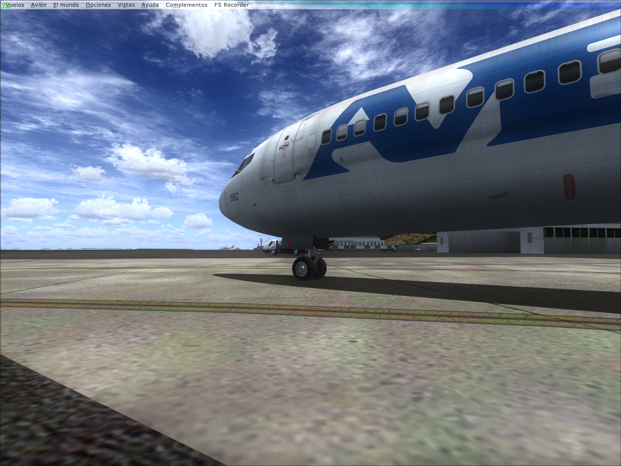 [FS2004/FSX/P3D] TDS Boeing 727-200 VIASA YV-128C - Avensa YV-96C Base Pack