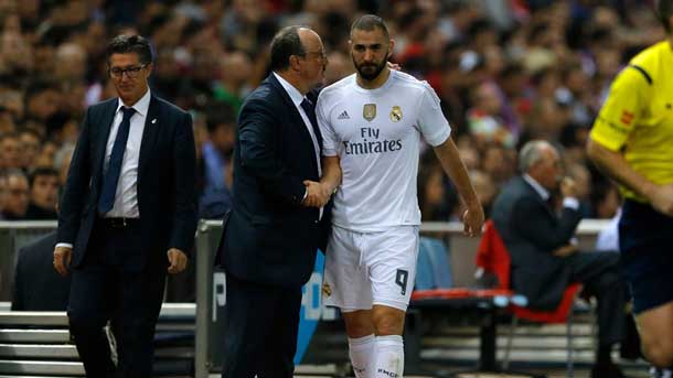 The words of Benítez on the get angry of Karim Benzema