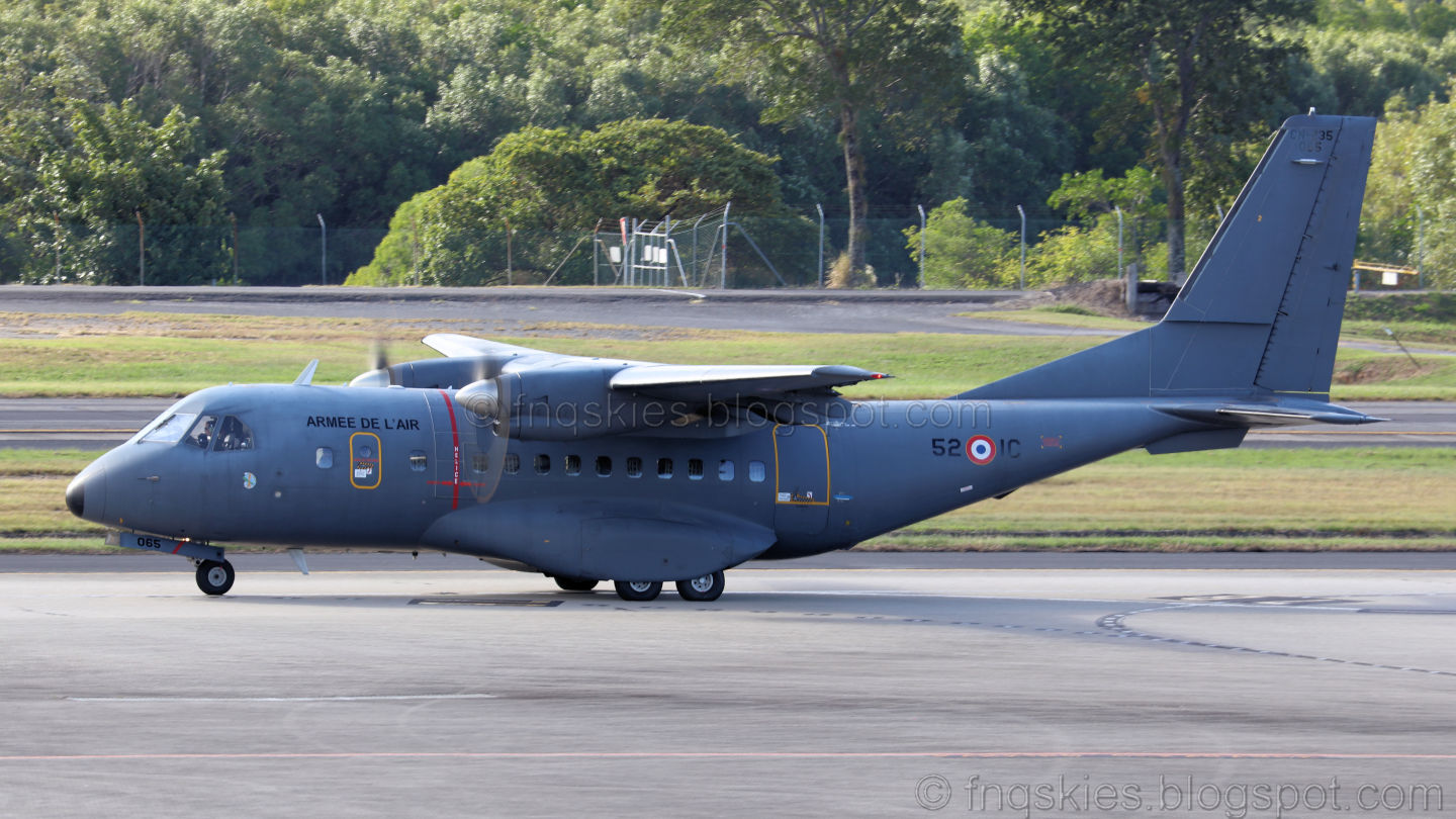 Far North Queensland Skies: Armee De L'air Francaise Casa CN-235M 065
