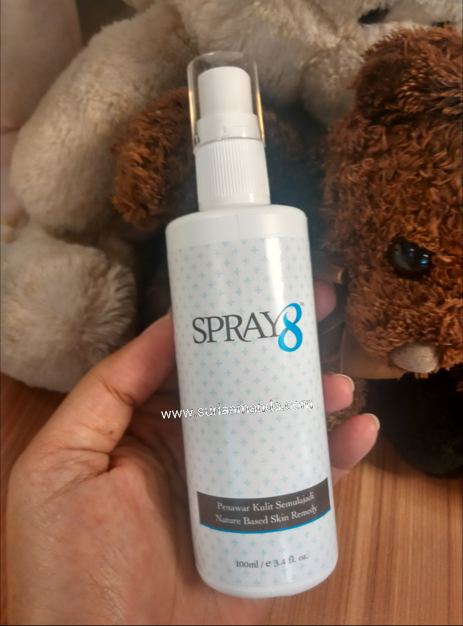 Spray 8 Spray Penjagaan Luka Semulajadi Keluaran Furley Bioextracts ...