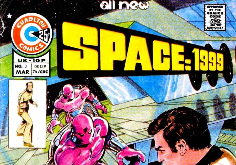 Space 1999 #3 - John Byrne art & cover - Pencil Ink