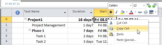 How To Create Ms Project Task That Auto Extend If Project Is Delayed