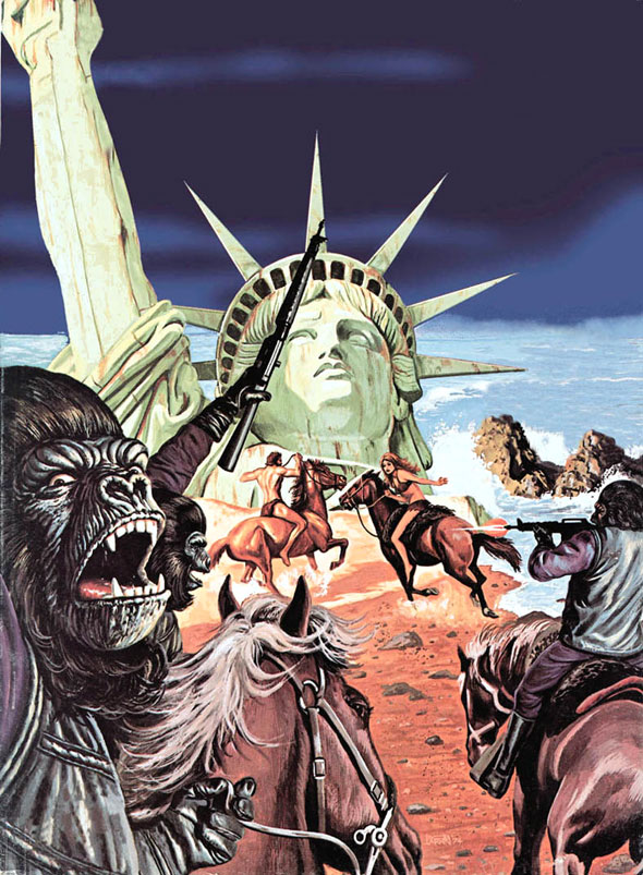 space1970: Marvel Comics PLANET OF THE APES Covers by Bob Larkin