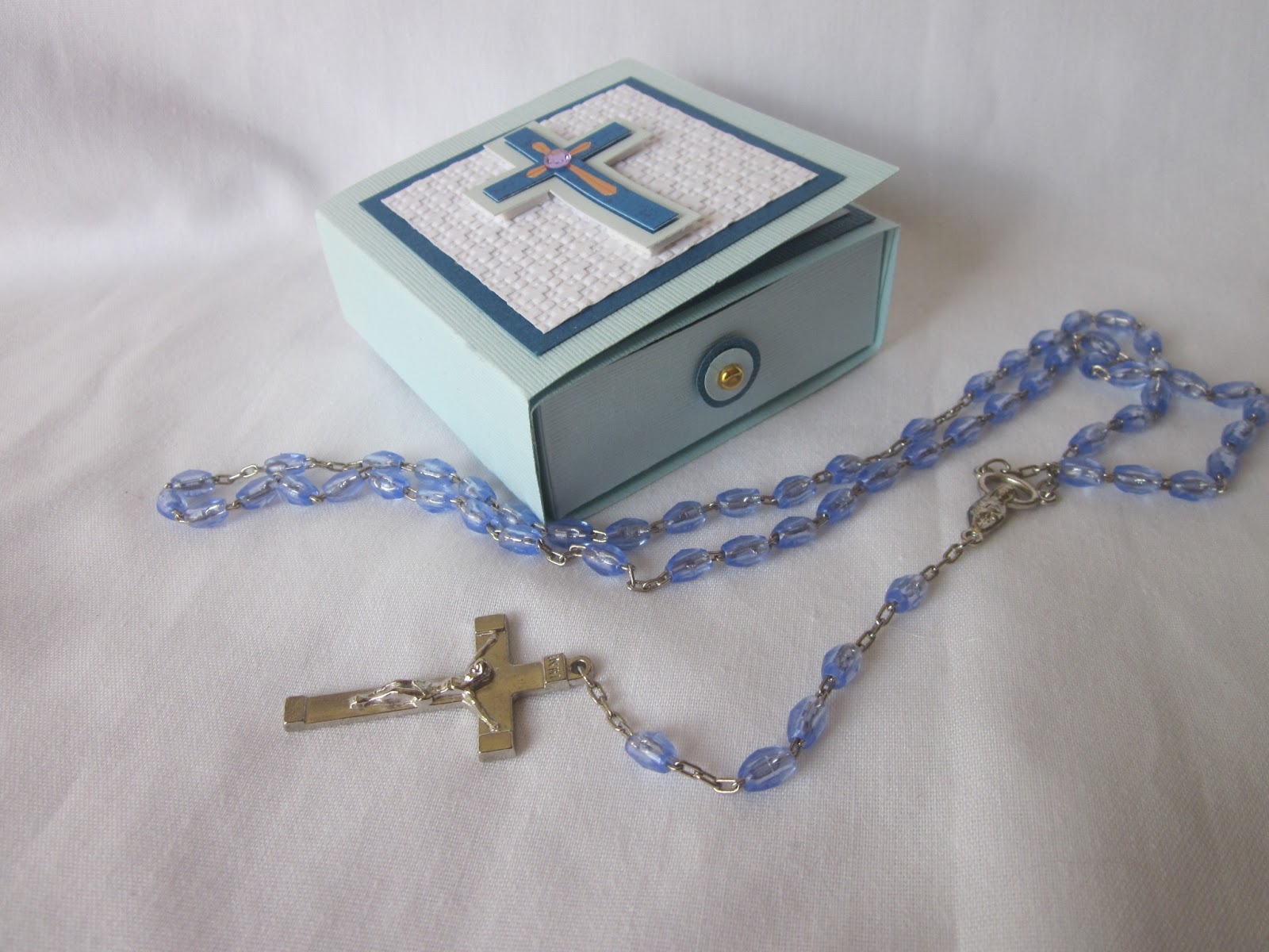 Stamping, Crafting and Having Fun: Rosary Box