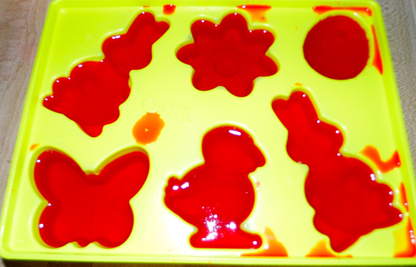 Easy Easter Jello Jigglers For Kids