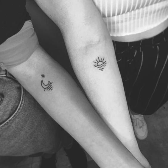 250+ Matching Best Friend Tattoos For Boy and Girl (2020) Small ...