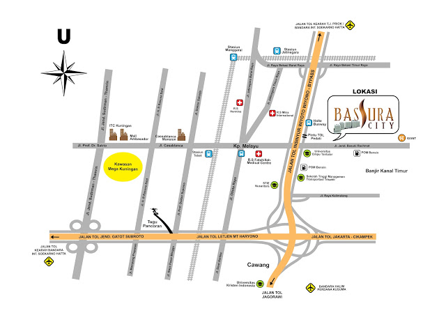 Bassura City: Lokasi Apt Bassura City