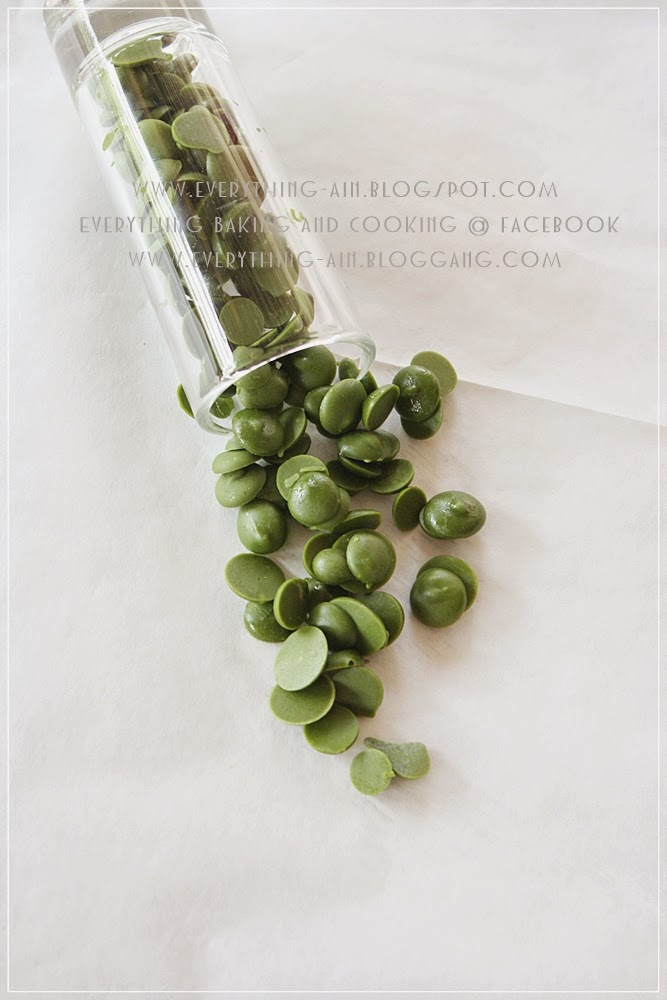 ~ Everything Baking and Cooking ~: Matcha Chocolate Chips / มาทำ ...