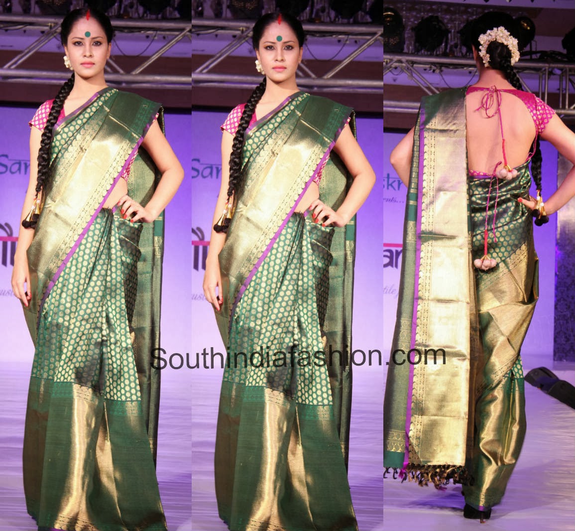 Kanjeevaram Designer Sarees by Gaurang Shah – South India Fashion