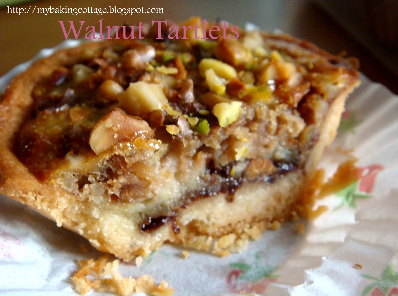 My Baking Cottage: Mini Walnut Tarlets