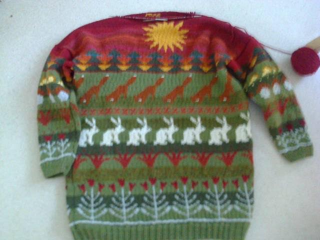 Ihana turhuus: Mirkku neuloo upeat villapaidat