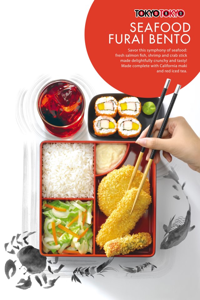 Lafang Adventures: My Pick of the Week: Seafood Furai Bento
