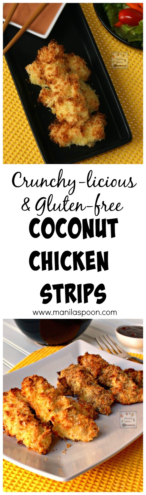Coconut Chicken Strips - Manila Spoon