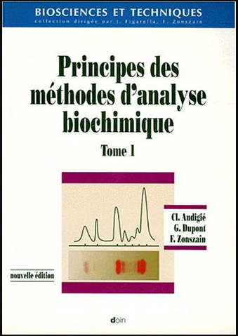 Livre : Principes des méthodes d'analyse biochimique, Tome 2 PDF ...