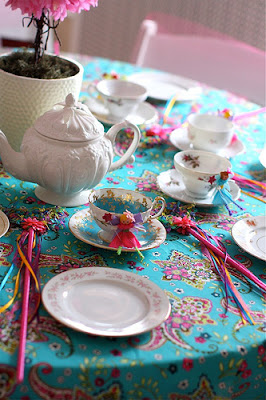 The Party Wall: A Fairy Tea Party
