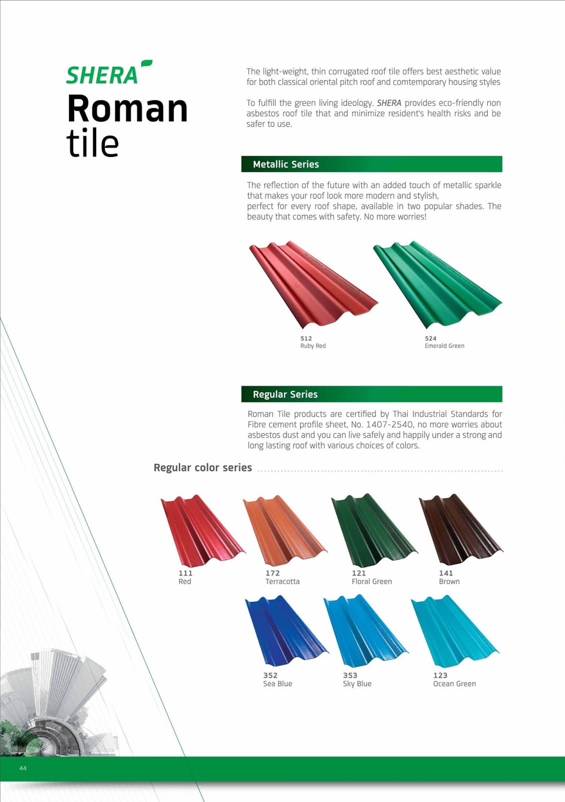 SHERA Board Wood Roof