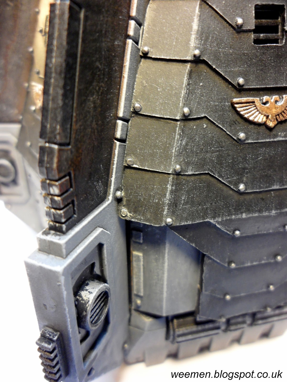 WeeMen: Armoured Drop Pod Doors - 3rd Party Resin Conversion Kit