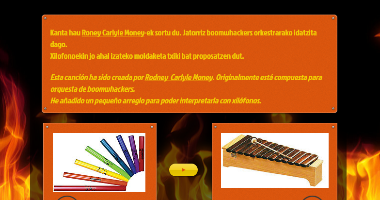 "Boomwhackalacka Extreme" plaka-instrumentuentzat partitura berria ...