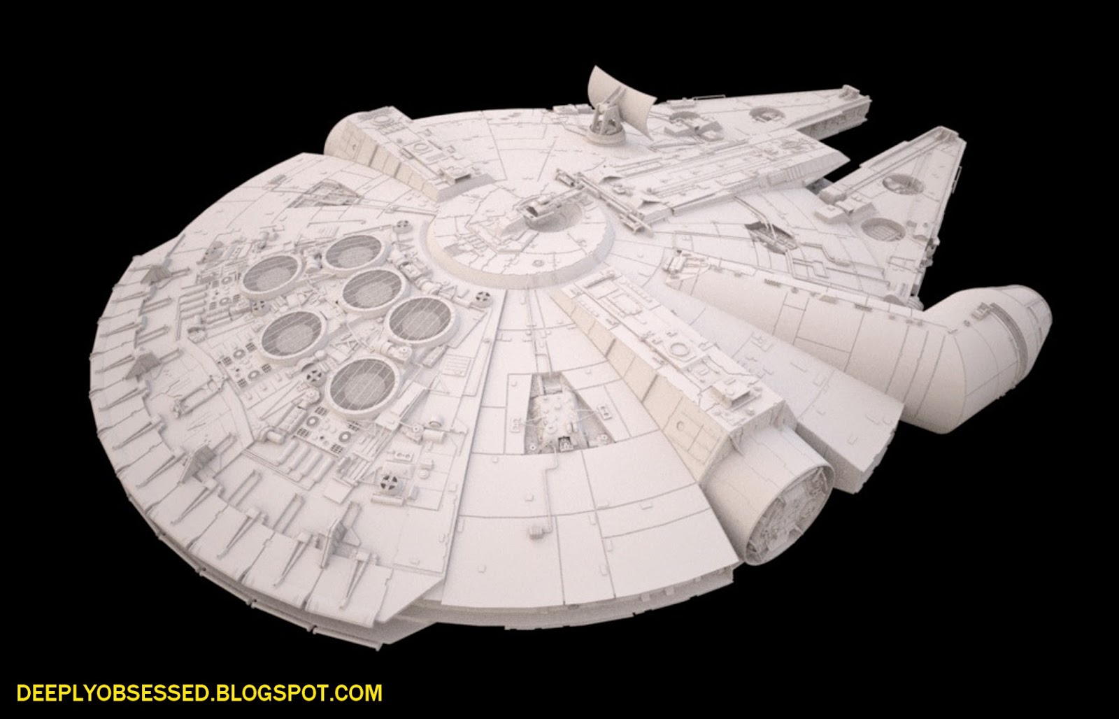 Stinson's All Things Star Wars Blog: What did you do to my ship!?