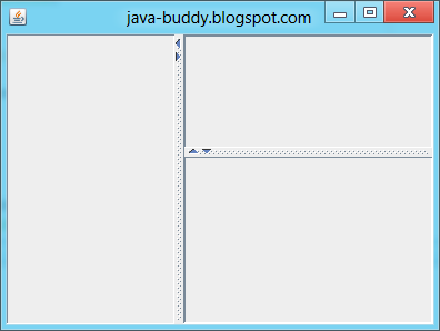 Java-Buddy: Nested JSplitPane