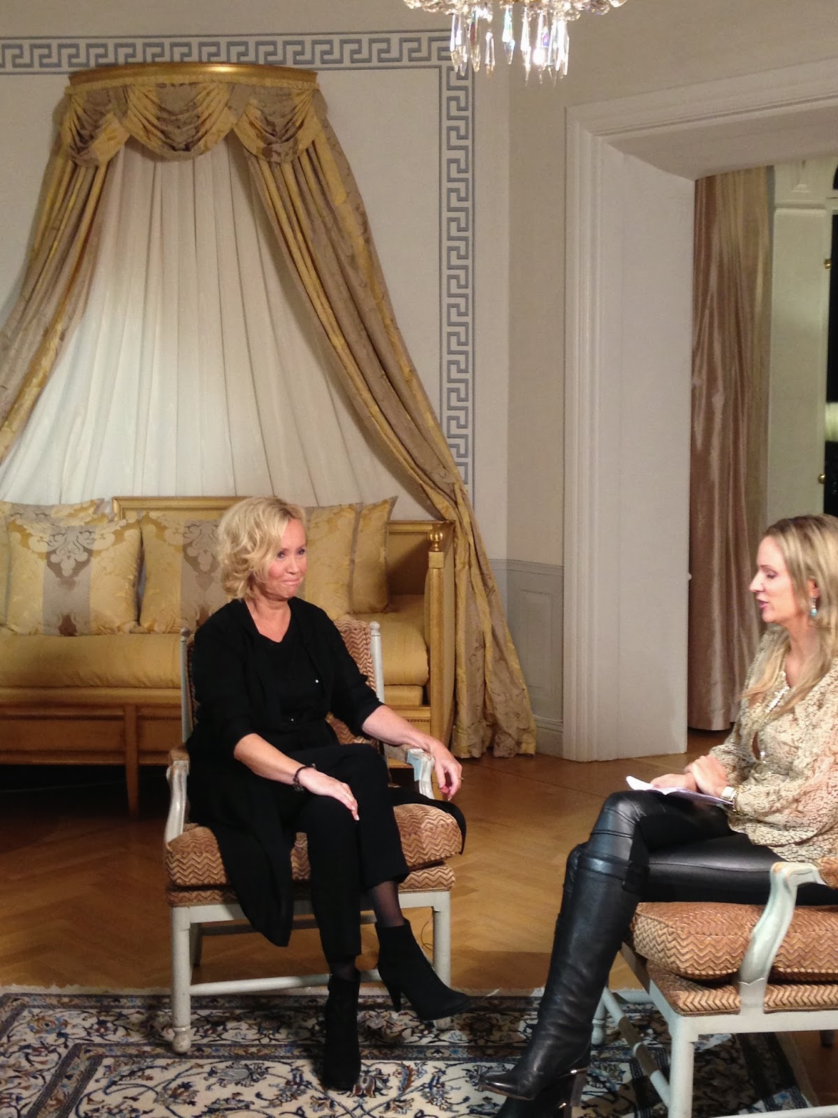 ABBAFanatic: Agnetha Faltskog More Behind The Scenes Photos