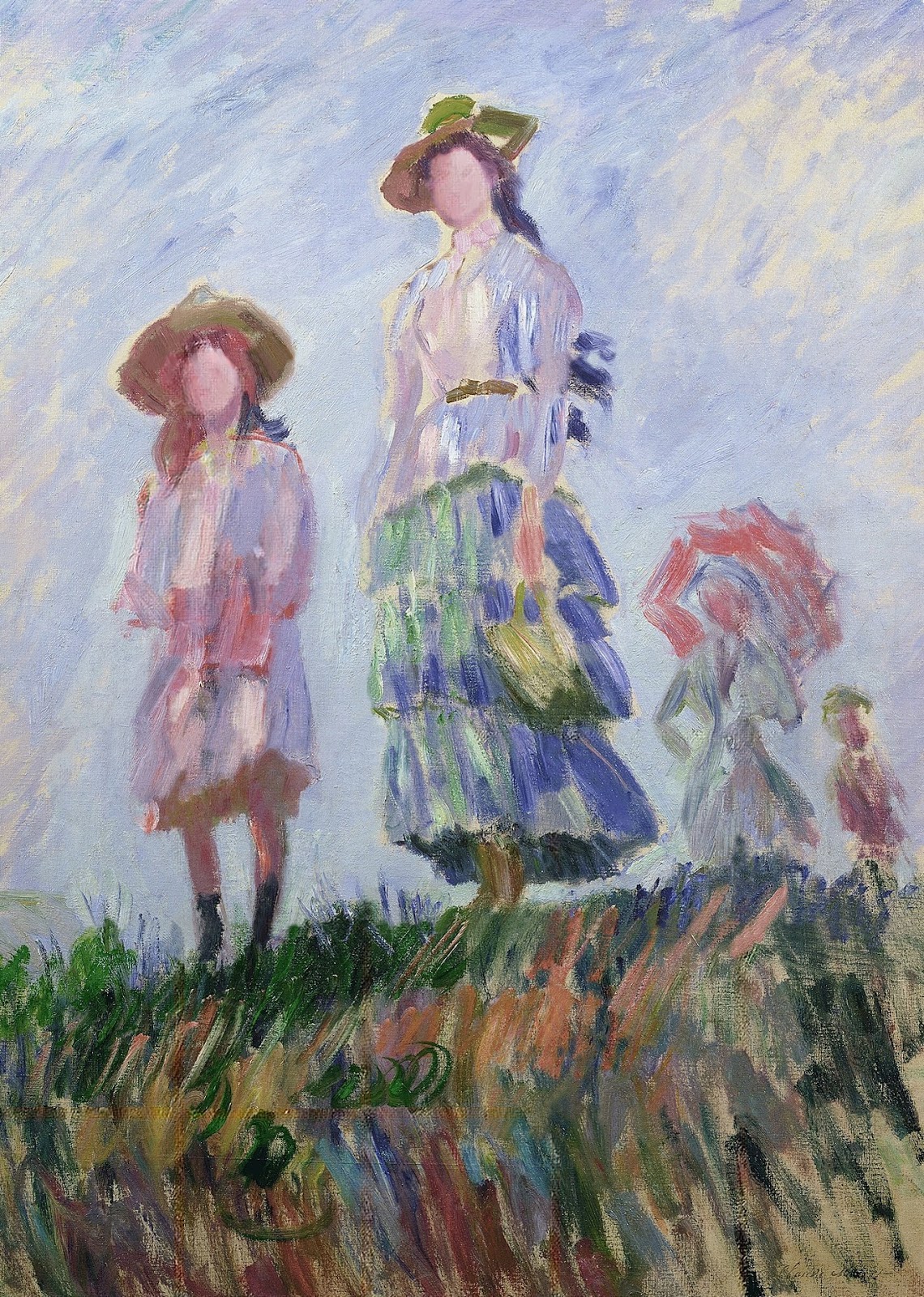 Claude Monet | Promenades / Le passeggiate | Tutt'Art@ | Pittura ...