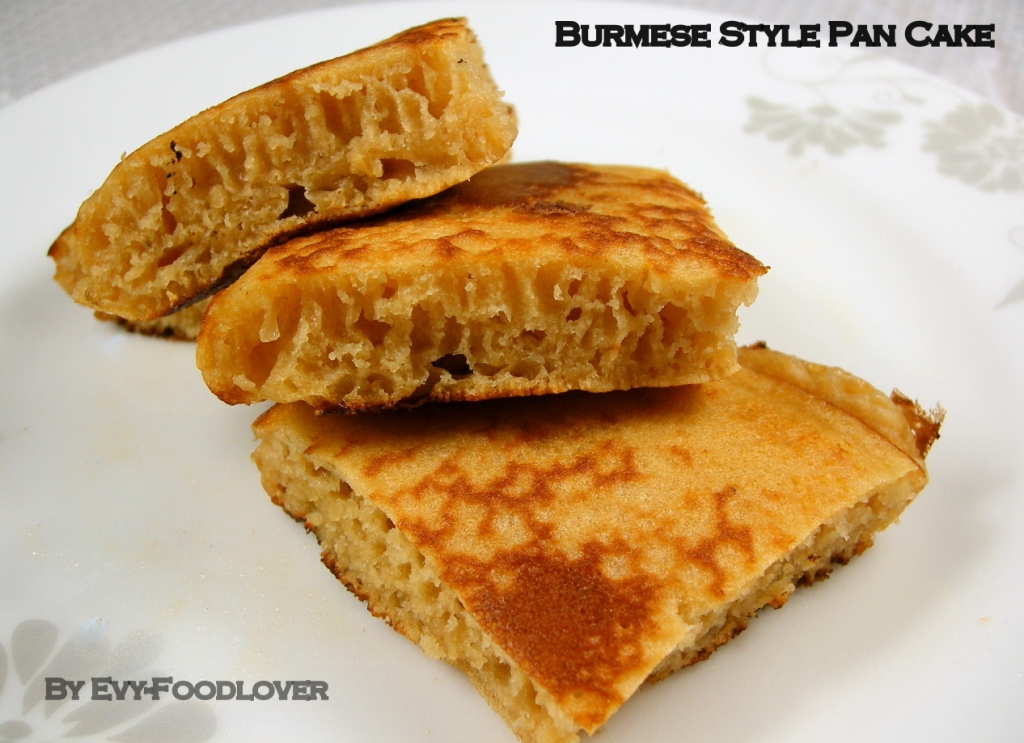 EVY's Kitchen: ၁၀မိနစ္ဘိန္းမုန္႔၊ Burmese Style Pancake